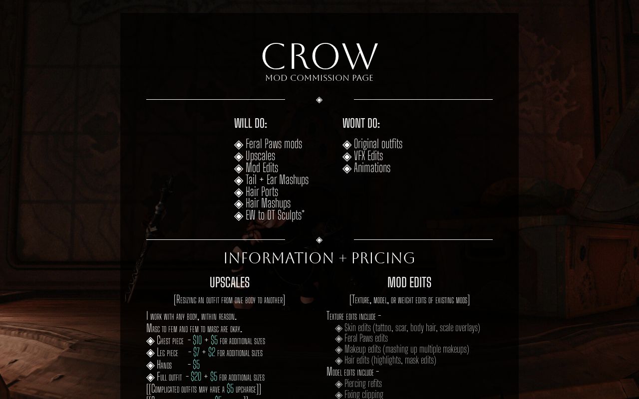 Crow Mod Comms